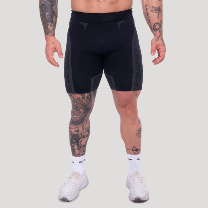 Kratke hlače OG1 Seamless Black/Grey - GymBeam | GymBeam.hr